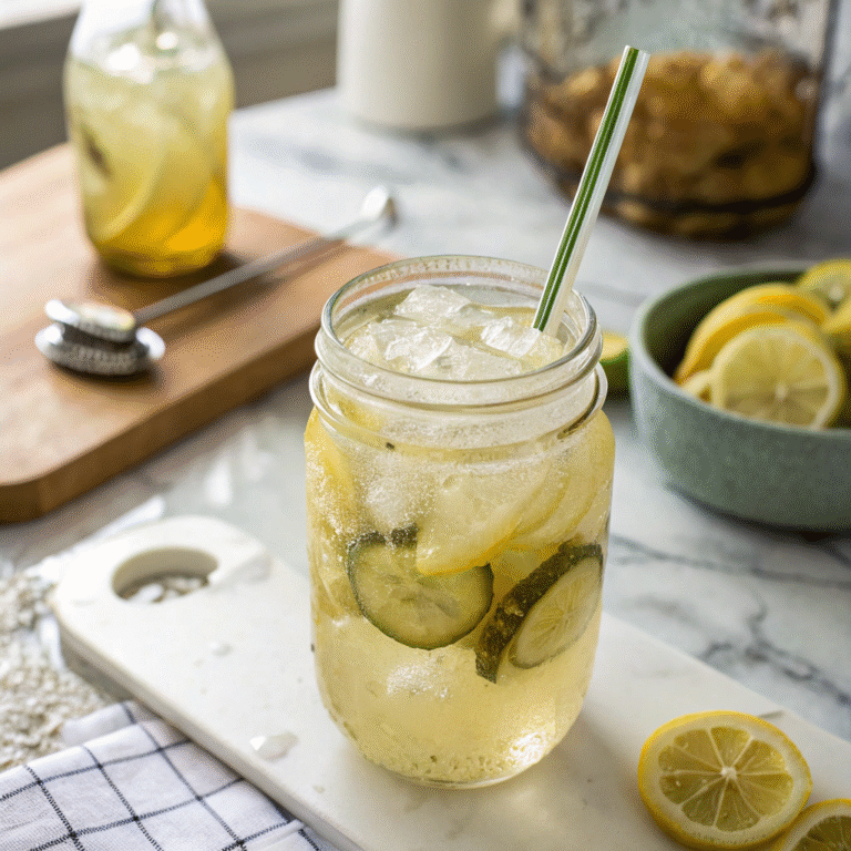 Pickle Lemonade Recipe – The Irresistible Sip Everyone Loves